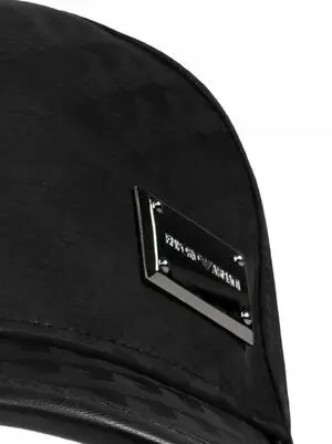 Emporio Armani Logo Plaque Baseball Cap