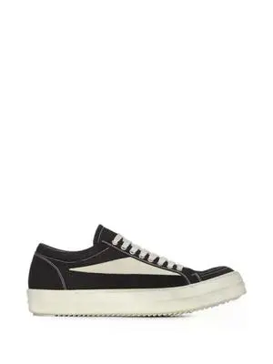 Rick Owens Vintage Low-top Lace-up Sneakers - Black