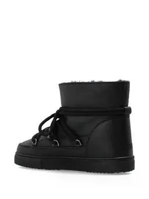 Inuikii Lace-up Leather Snow Boots