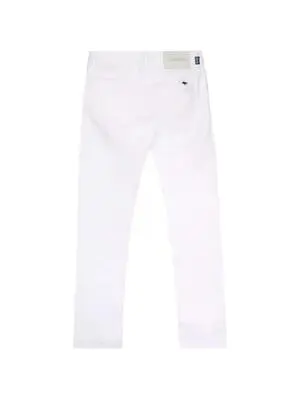 Jacob Cohen Straight-leg Jeans With Logo Patch