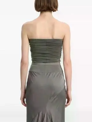 Rick Owens Cut-out Ruched Top