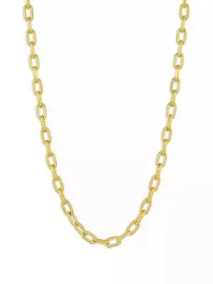 LEIGH MAXWELL Oval Link Necklace - Gold
