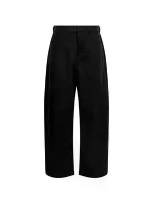LEMAIRE Straight-leg Carpenter Trousers - Black