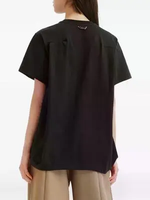 ADER ERROR Logo-print Pleated T-shirt