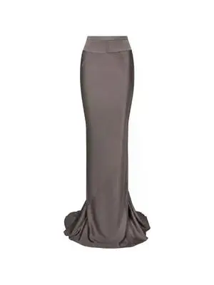 Rick Owens Ribbed-waistband Panelled Skirt