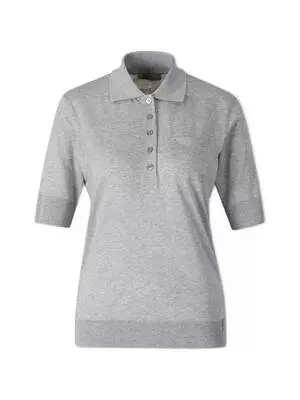 Herno Resort Short-sleeve Polo Shirt - Grey