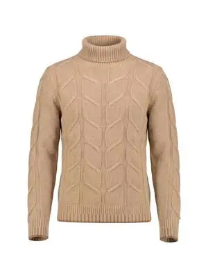 Altea Cable-knit Wool Sweater - Neutrals