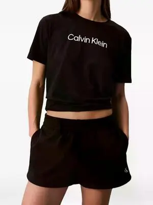 Calvin Klein Logo-print T-shirt - Black
