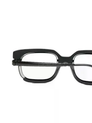 KUBORAUM Sculptural Square-frame Glasses