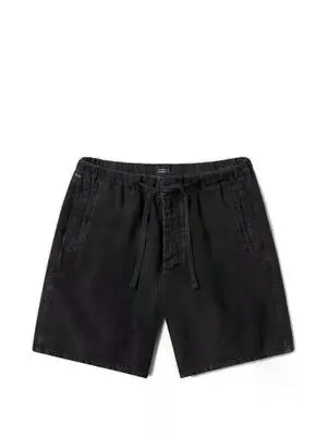 Citizens Of Humanity Drawstring-waistband Shorts - Black