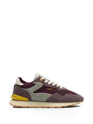 HOFF City Retro Suede-panelled Logo-print Sneakers - Purple