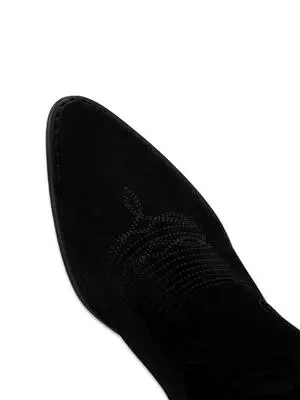 Guess Embroidered Western-style Boots