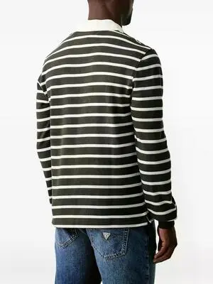 Guess Striped Polo - Green
