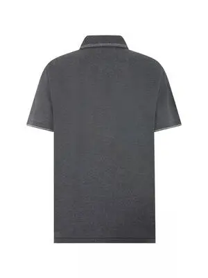 Paul & Shark Logo-patch Short-sleeve Polo Shirt
