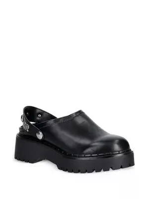 Guess Studded Platform Clogs - Black