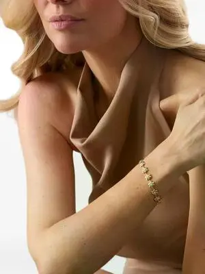 Sara Weinstock Lierre Flower-link Diamond Bracelet - Gold