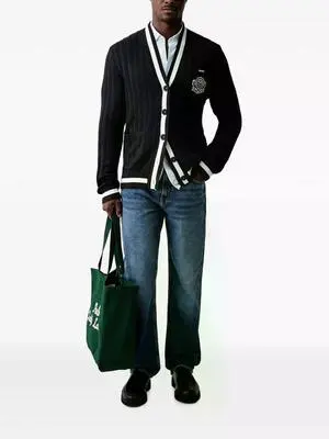 Guess Logo-patch Straight-leg Jeans