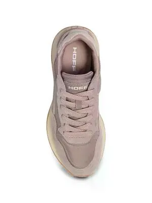 HOFF City Suede-panelled Lace-up Sneakers - Pink