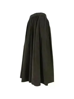Aspesi Elasticated-waist Corduroy Long Skirt