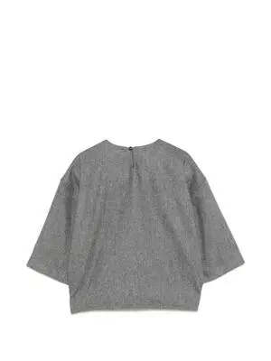 THELATEST Dulce Round-neck Top - Grey