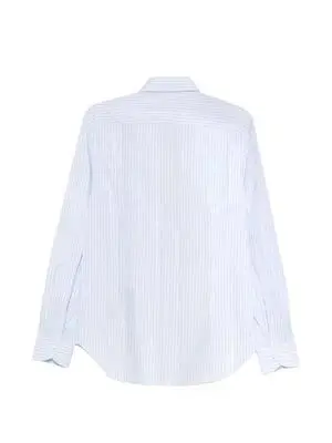 Canali Vertical-stripe Shirt