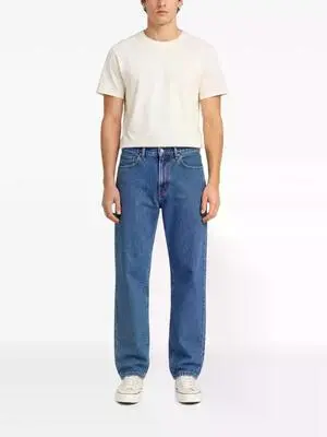 DEAN EDMONDS Stone Wash Straight Leg Jeans