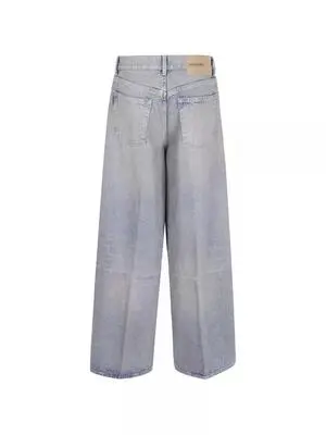 HAIKURE Panelled Wide-leg Jeans