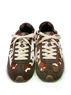 HOFF Bridge" Cow-print Calf-hair Sneakers