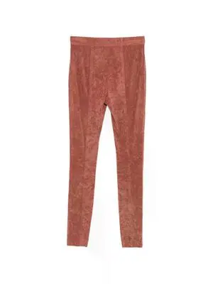 Alberta Ferretti Belt-loop Slim Fit Trousers