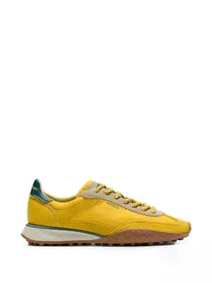 HOFF Bridge Mkii Suede-panelled Sneakers - Yellow