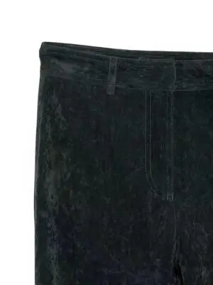 Alberta Ferretti Velvet-effect Trousers