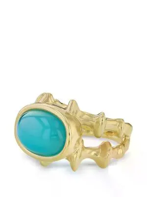 Vram Chrona Ii Ring With Oval Chrysocolla