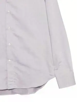 Canali Spread-collar Button-up Shirt
