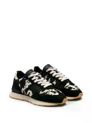 HOFF City Animal-print Suede-panelled Sneakers - Black