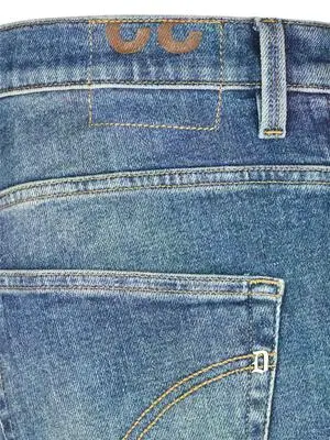 DONDUP Faded-effect Logo-patch Jeans