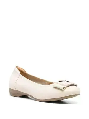 LINDA BAUMANN Buckle-detail Ballet Flats