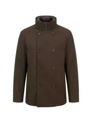 MONTECORE Double-breasted High-neck Jacket