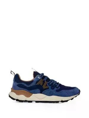 FLOWER MOUNTAIN Yamano 3 Suede Sneakers - Blue