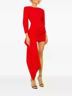 Andamane Amanda Ruched Draped Midi Dress