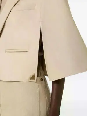 Max Mara Mxaaccento Cape Beige - Neutrals