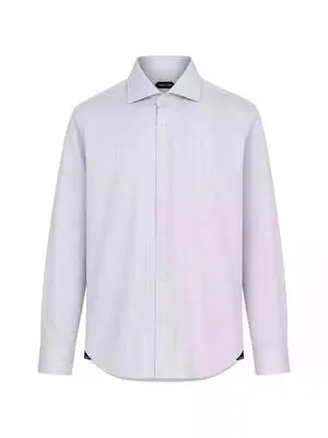 TOMBOLINI Vertical-stripe Long-sleeve Shirt - White