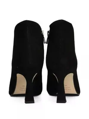 THE SELLER Pointed-toe V-cut Ankle Boots