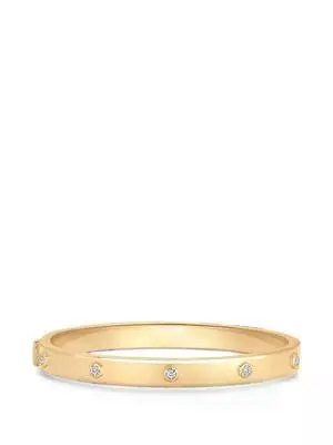 Sara Weinstock Honey Comb Diamond Bangle Bracelet