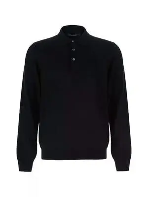 Tagliatore Button-fastening Sweater - Black