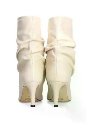 THE SELLER Slouchy Pointed-toe Ankle Boots
