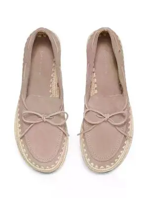 Tory Burch The Raffia Boaty Loafers