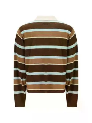Guest In Residence Striped Cashmere Sweater