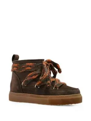 Inuikii Suede Knot Boots - Brown