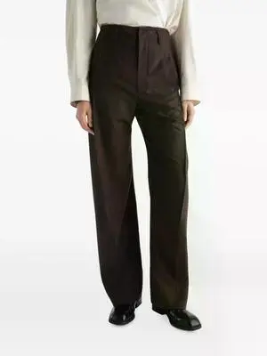 LEMAIRE Baggy Pants In Tropical Wool Blend