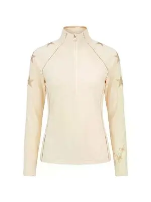 HIGH SOCIETY Stella Star-patch Half-zip Base Layer